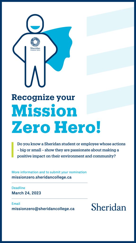 Recognize your Mission Zero Hero | Mission Zero